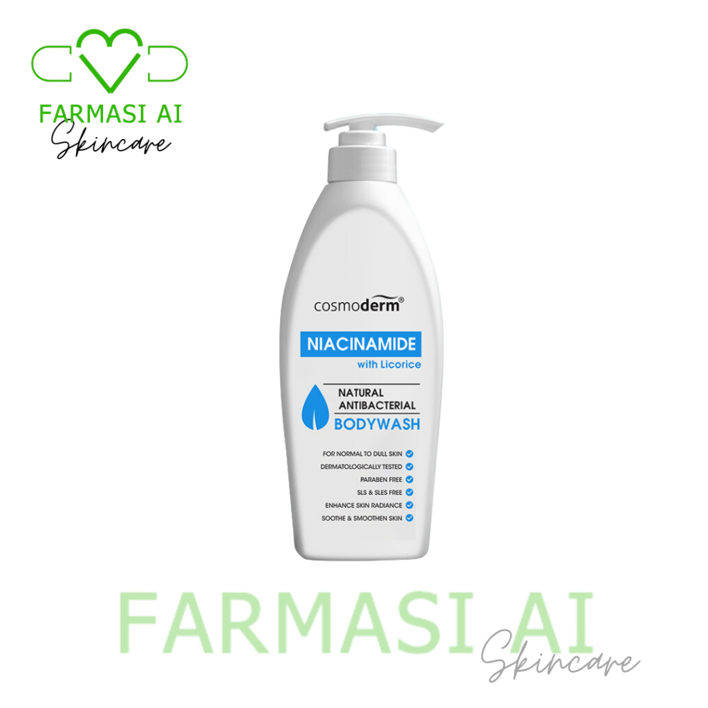 Cosmoderm Niacinamide Body Wash 500ml (Exp : 04/2027) | Shopee Malaysia