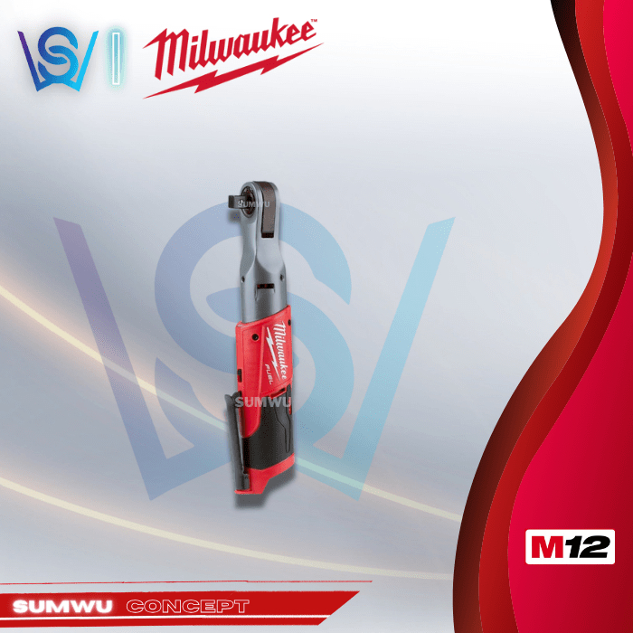 MILWAUKEE M12 FUEL 1/2” COMPACT IMPACT RATCHET M12 FIR12-0 / 81NM ...