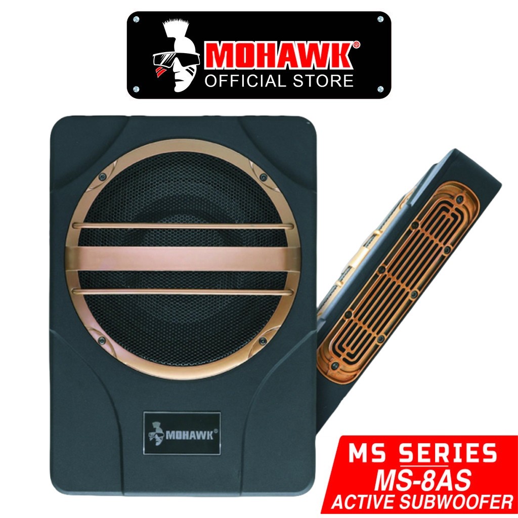 Mohawk Ms / MY Series MS-8AS or MY-8as Bass Pro Active Subwoofer ...