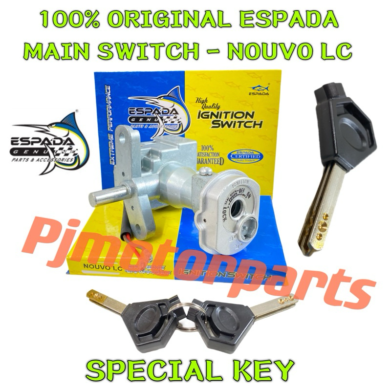 🔥OFFER🔥 YAMAHA NOUVO-LC / NOUVOLC ( 100% ORIGINAL ESPADA ) SPECIAL KEY ...