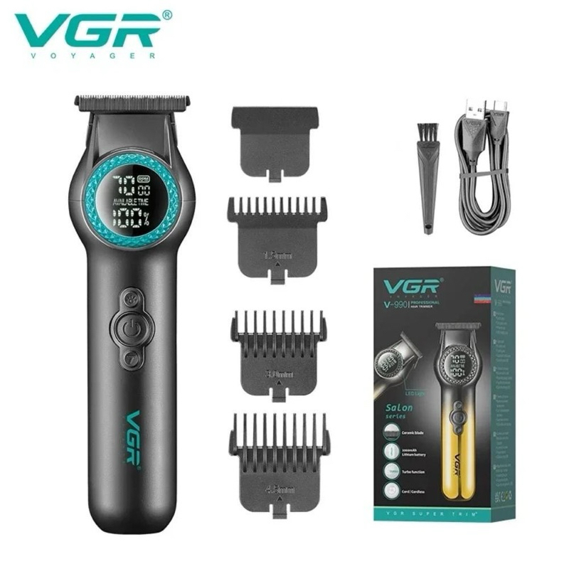 VGR V-990 Hair Cut Machine Mens Barber Rechargeable Professional Hair ...
