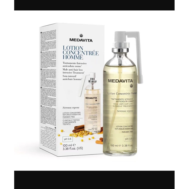 100% Originalq Medavita Lotion Concentree Homme Tonic Anti-hair Loss ...