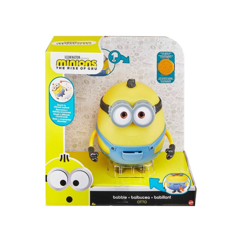 Minions Toys Babble Otto Large Interactive Toy with 20+ Sounds ...