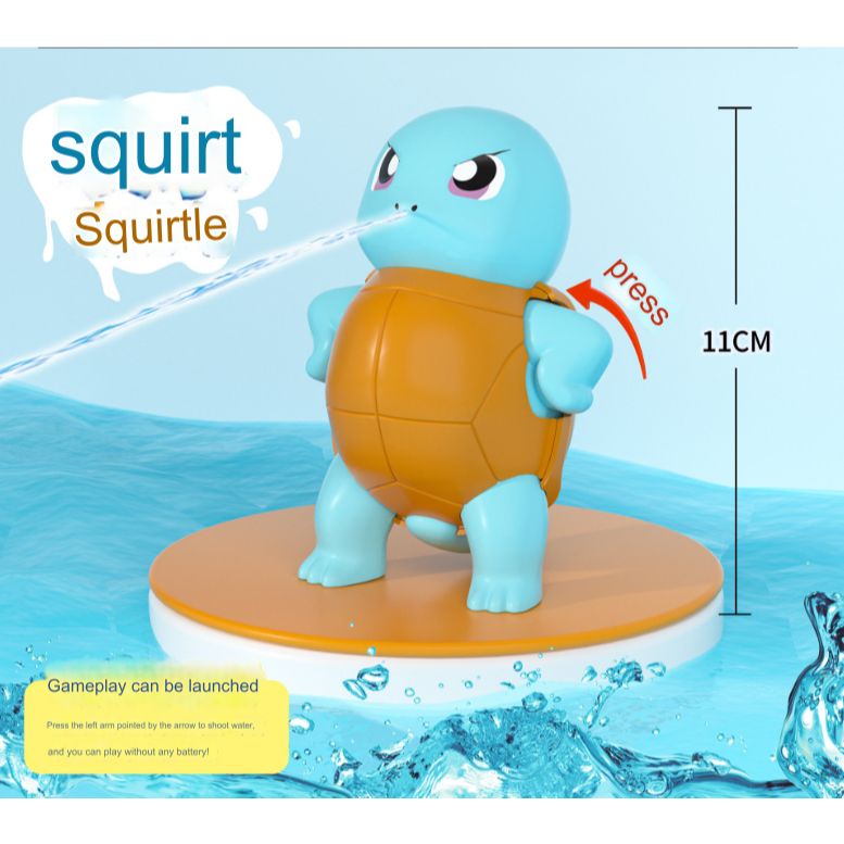 pokemon Squirtle water gun toys | Shopee Malaysia