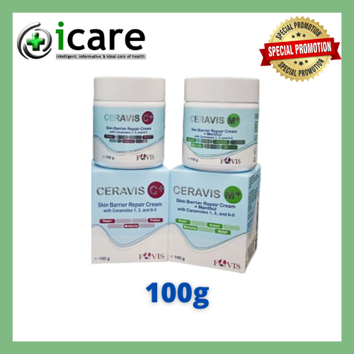 CERAVIS SKIN BARRIER REPAIR CREAM / MENTHOL 100G ( EXP DATE : 2028 ...