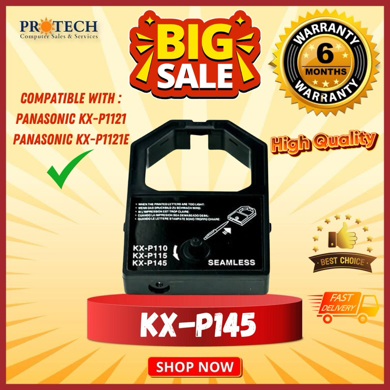 Panasonic KX-P145 Ribbon for KXP1121 KX-P1121E KX-P1121 Compatible ...
