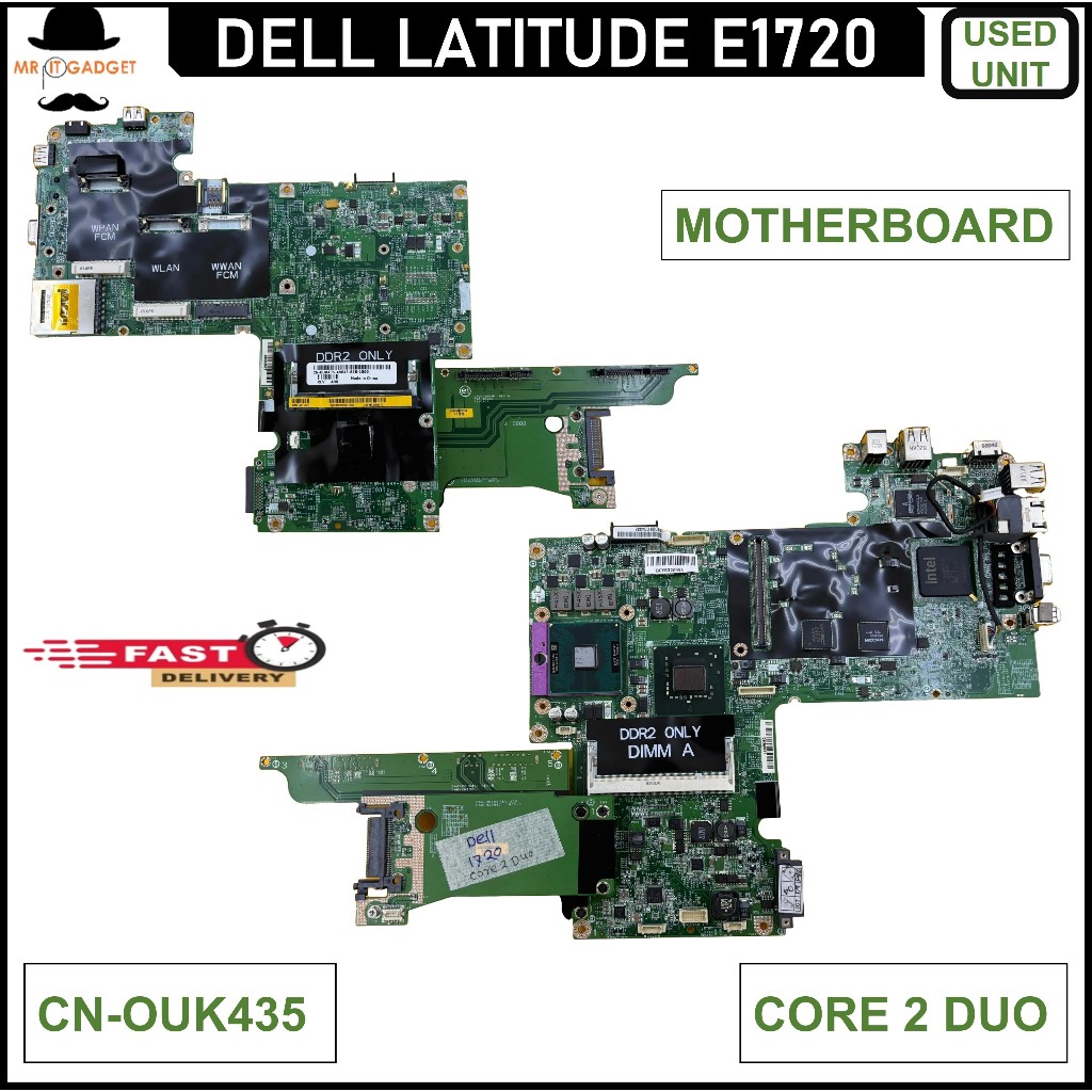 DELL 1720 MOTHERBOARD DDR3 CORE 2 DUO CN-OUK435 REV:(A00) | Shopee Malaysia