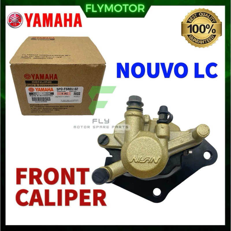 🔥COP NISSIN🔥YAMAHA NOUVO LC NOUVO-LC 135 AT135 FRONT CALIPER BRAKE ...