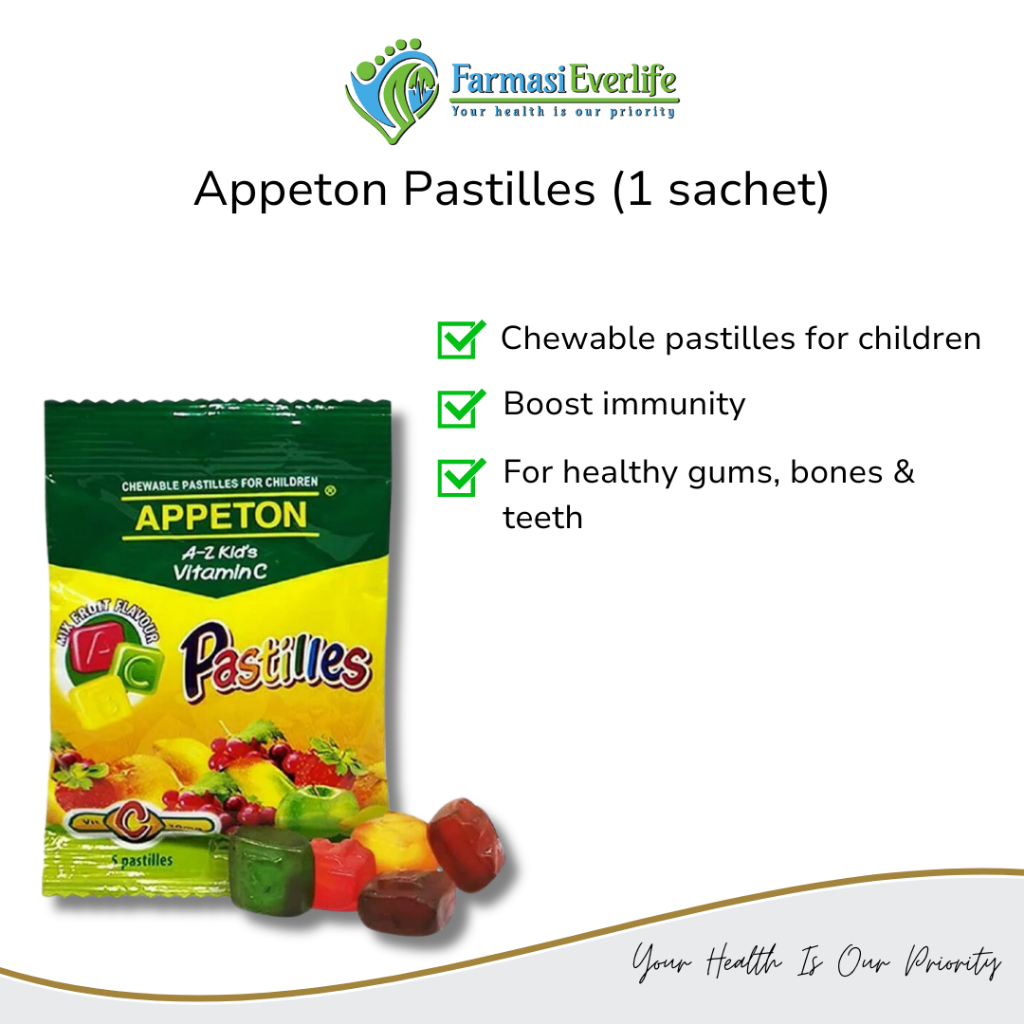 Appeton Pastilles (1 sachet) | Shopee Malaysia