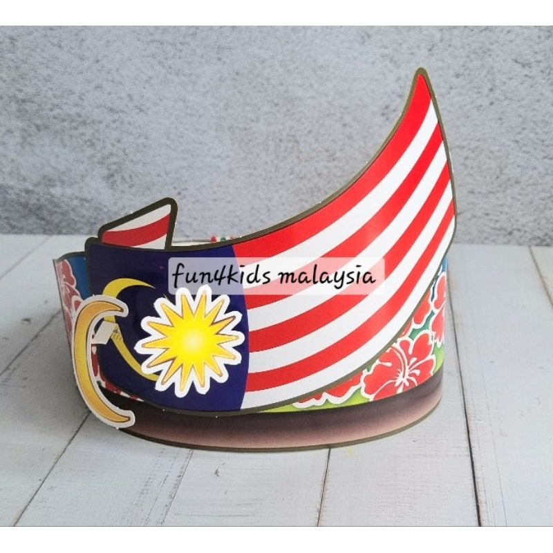 Preschool Malaysia National Day Merdeka Craft | DIY Tengkolok ...