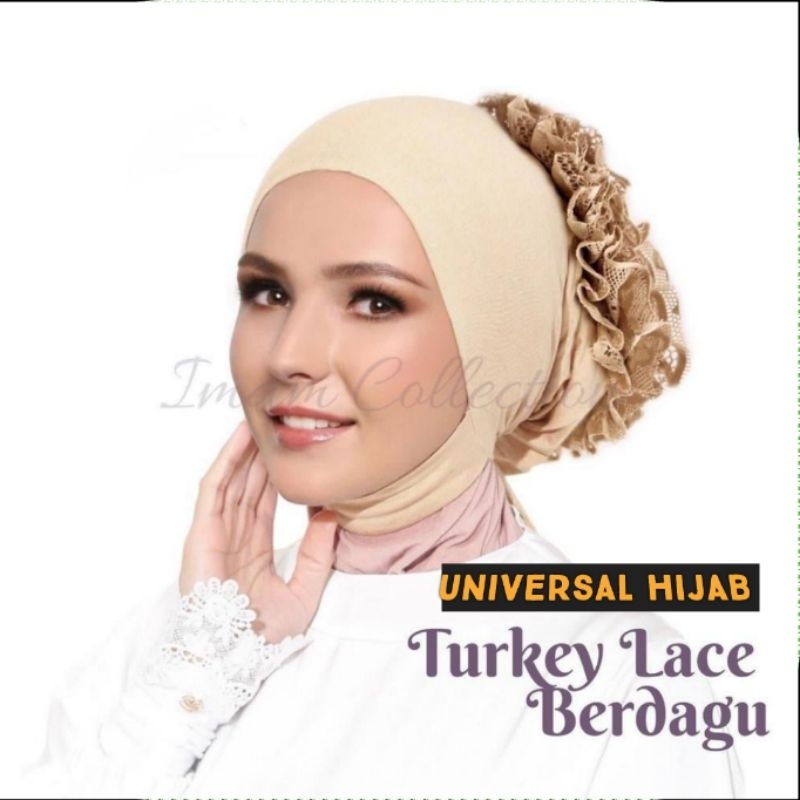 🔥H O T🔥 Inner Lace 🇹🇷 Berdagu | Inner Sanggul Lace Berdagu | Anak ...