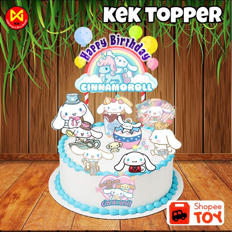 Kek Topper Cinnamoroll | Shopee Malaysia