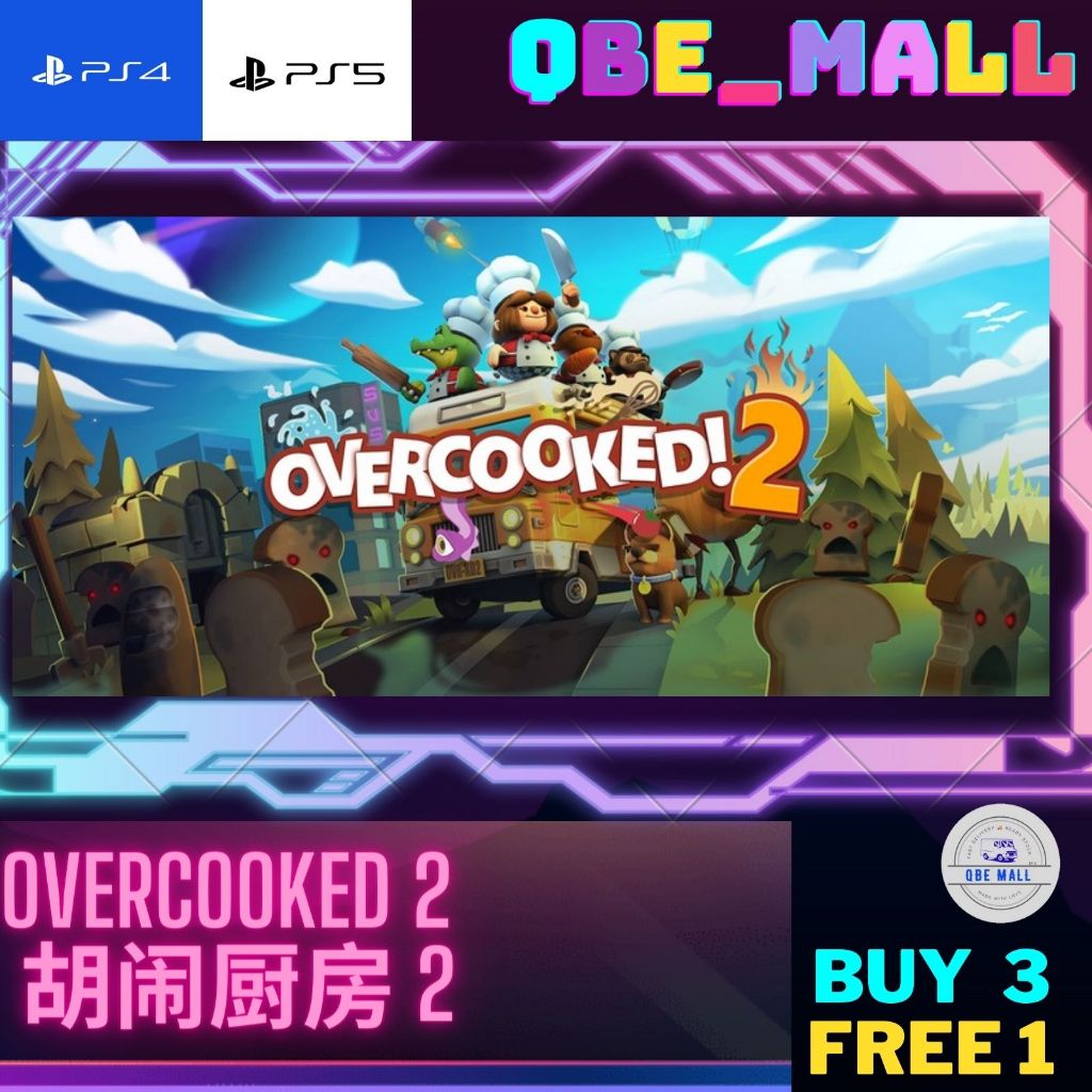 Overcooked 2 ( PS4 & PS5 ) Digital Download | Shopee Malaysia