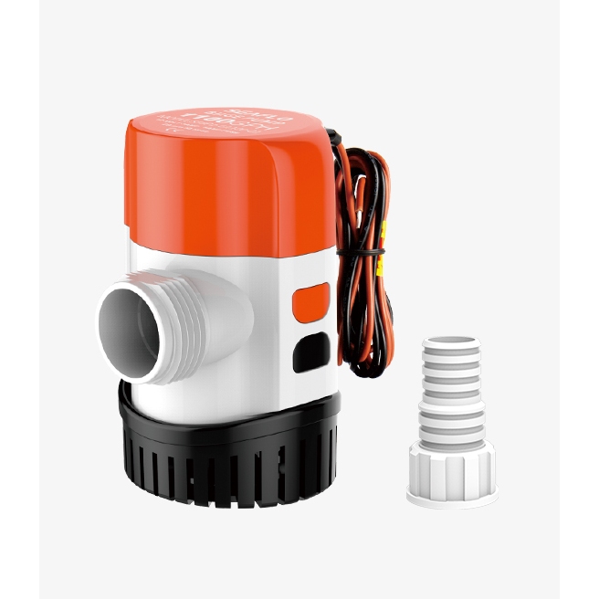 13B Series SEAFLO Auto Bilge Pump 1100GPH (12/24V with Optional Replacement Cartridge) With ...