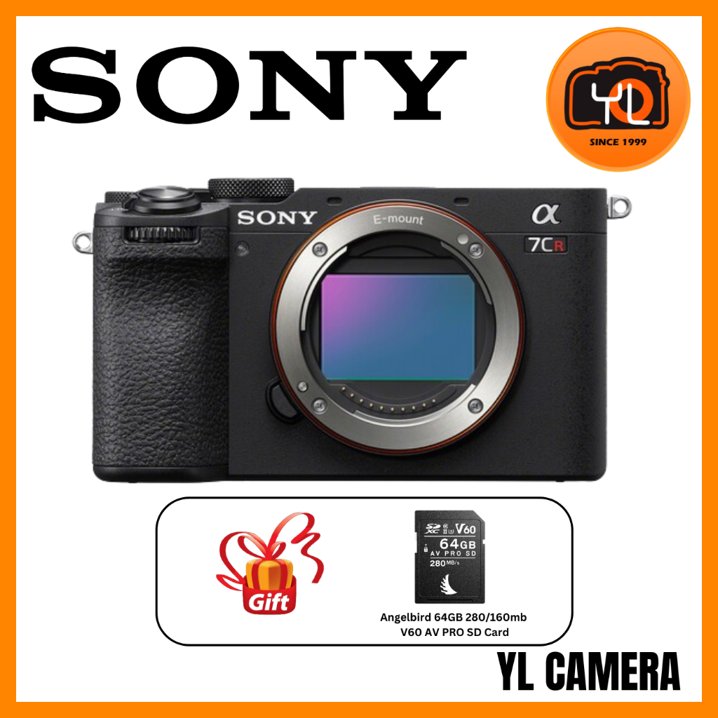 Sony A7CR Mirrorless Camera (Free 64GB SD Card + Free Battery& LCS-BBK ...