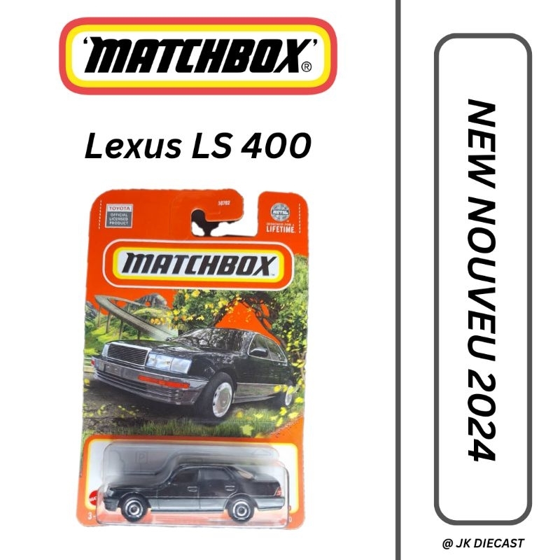 Lexus LS 400 Matchbox 2024 Mix K | Shopee Malaysia