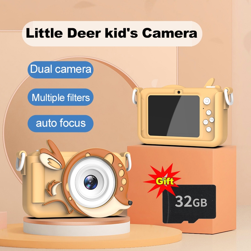 Children Camera 1080P HD Toddler Digital Video Camera 2.4-inch Kids ...