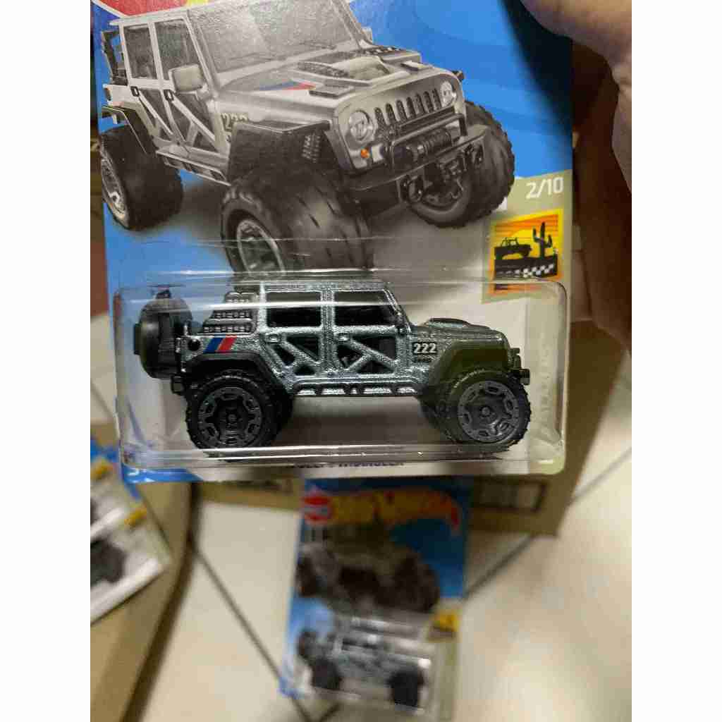 (HWW7) Mattel Hotwheels 17 Jeep Wrangler GREY price for 1 | Shopee Malaysia