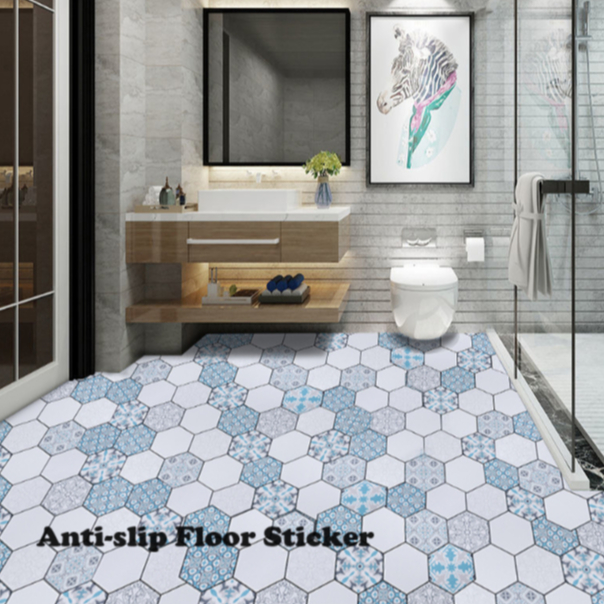 60cm X 1meter Self Adhesive PVC Floor Sticker /Flooring Sticker/ Floor ...