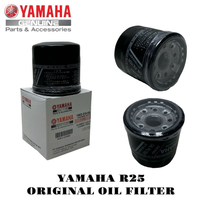 R25 YAMAHA ORIGINAL OIL FILTER | Shopee Malaysia