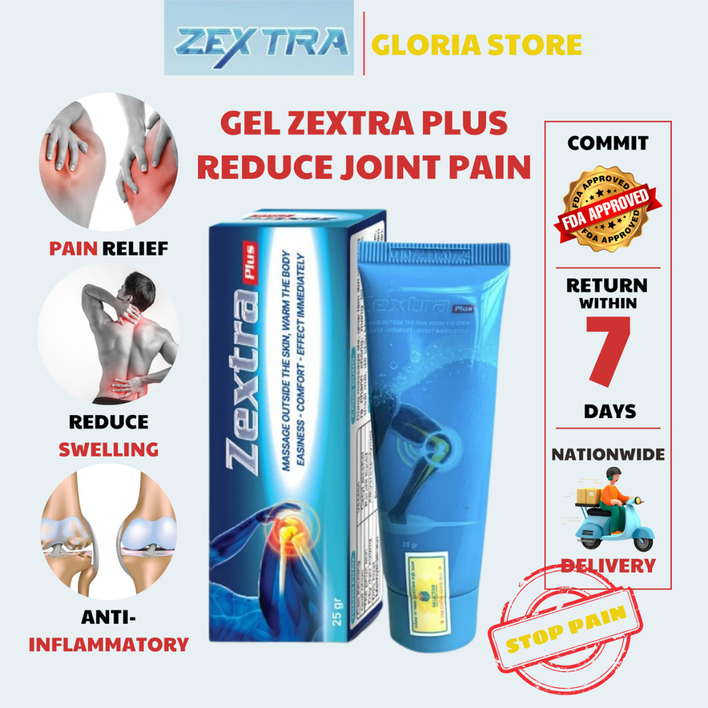 Zextra Plus Pain Relieving Gel, Lubricating Joint Cartilage, Injuries ...