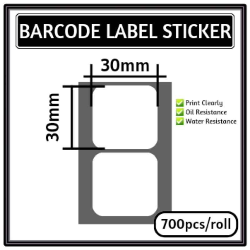 Barcode Label Sticker | Shopee Malaysia