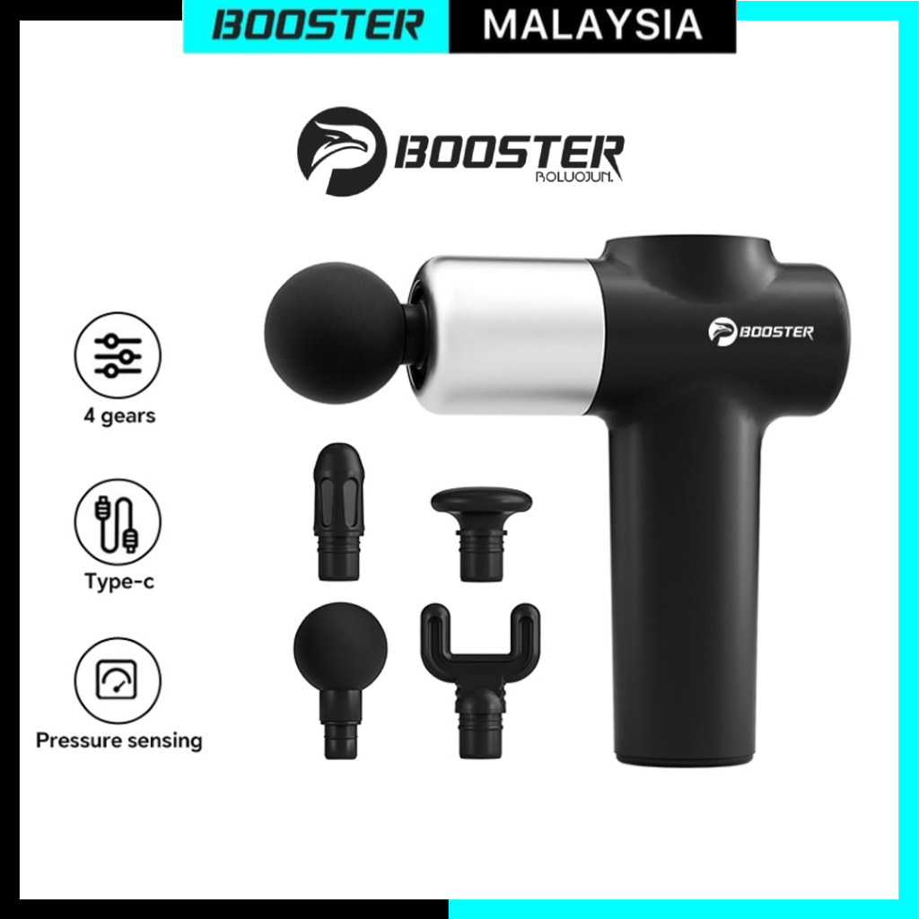 【Booster MINI】 V4 Massage Gun Light and Portable Massager Type-C Deep ...