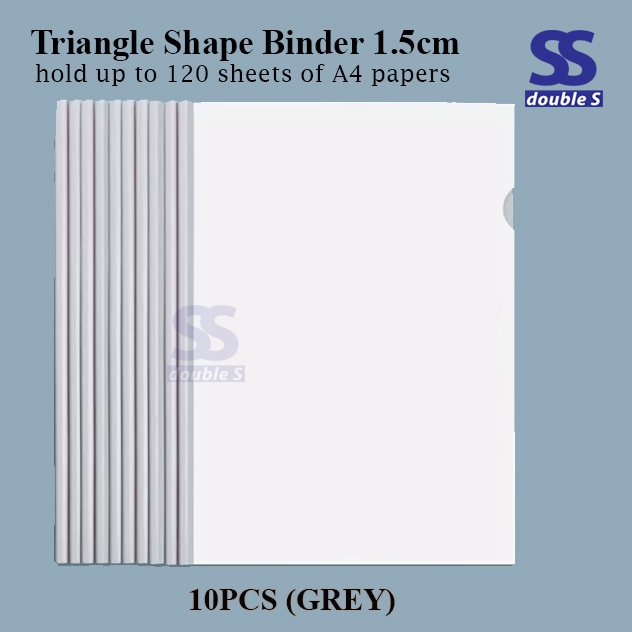 PVC Slide Binder A4 10Pcs/Report Cover/Slide Binder File/Slot File A4 ...