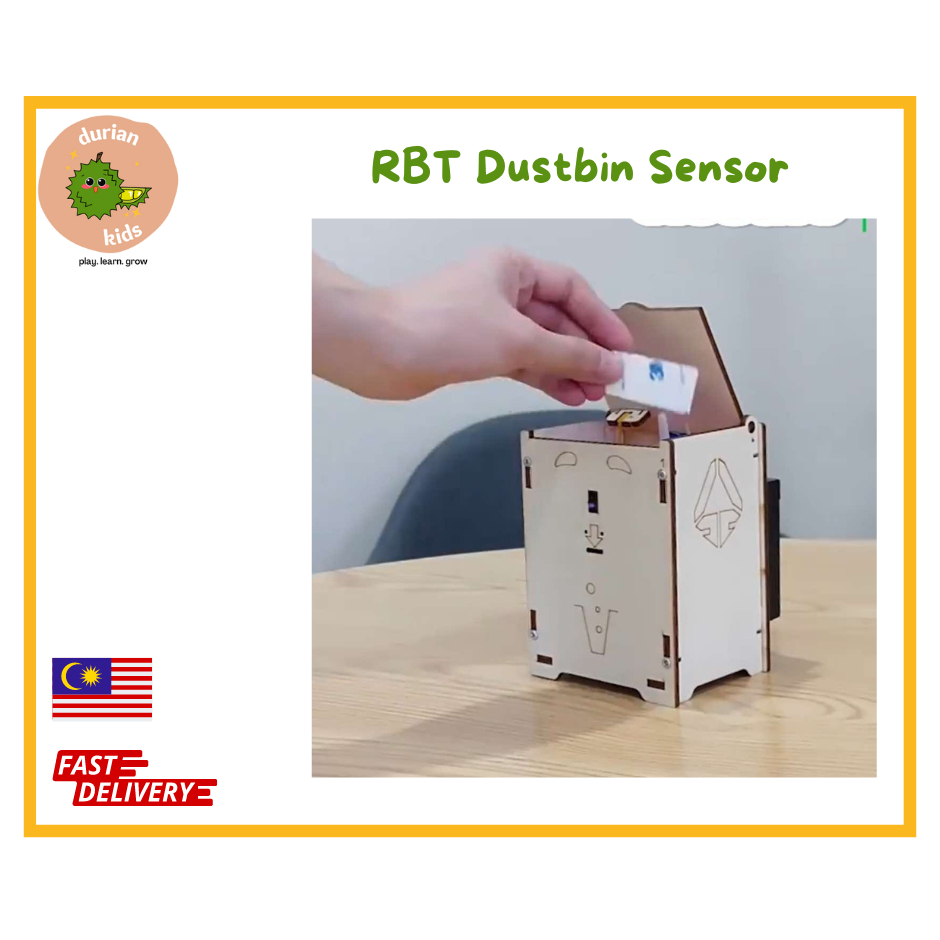 RBT Projek Tahun 6 Dustbin Tabung sensor/ Smart Trash STEAM sciences ...