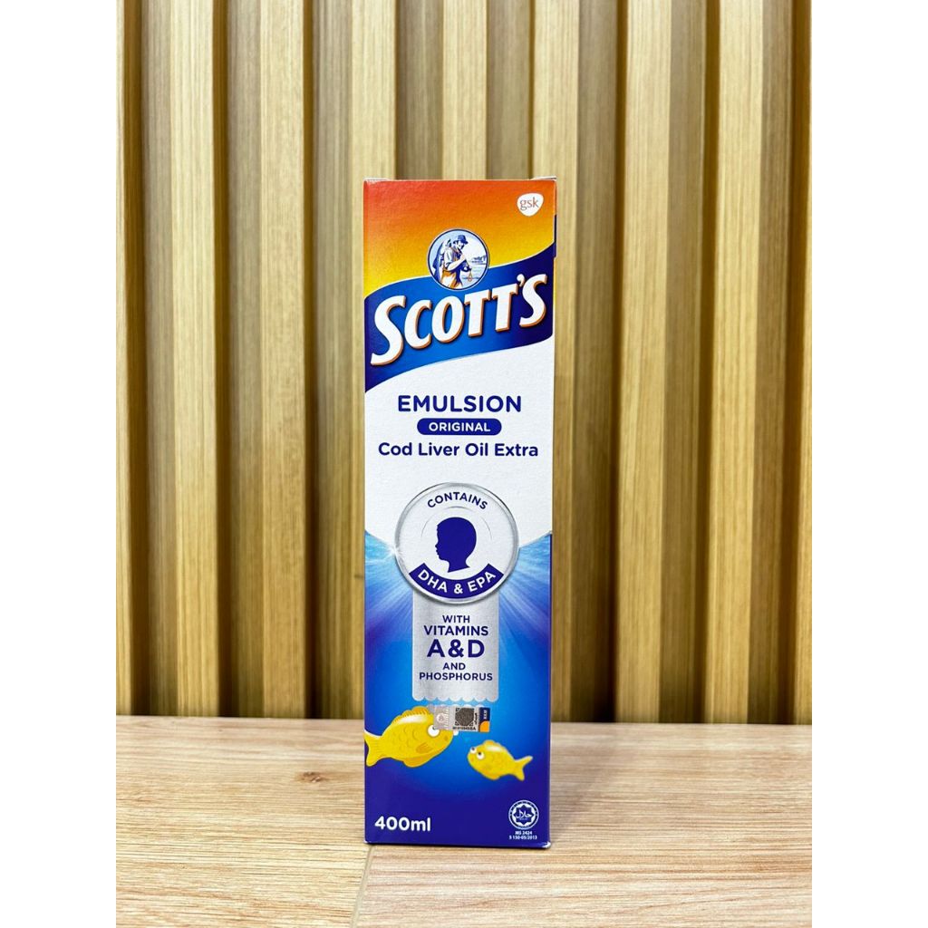 Scotts Emulsion Original 400ml | Shopee Malaysia