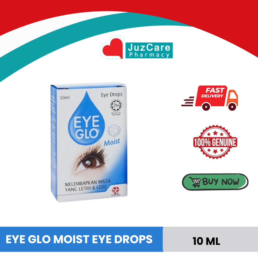 Eye Glo Moist Eye Drops | 10ml | Shopee Malaysia