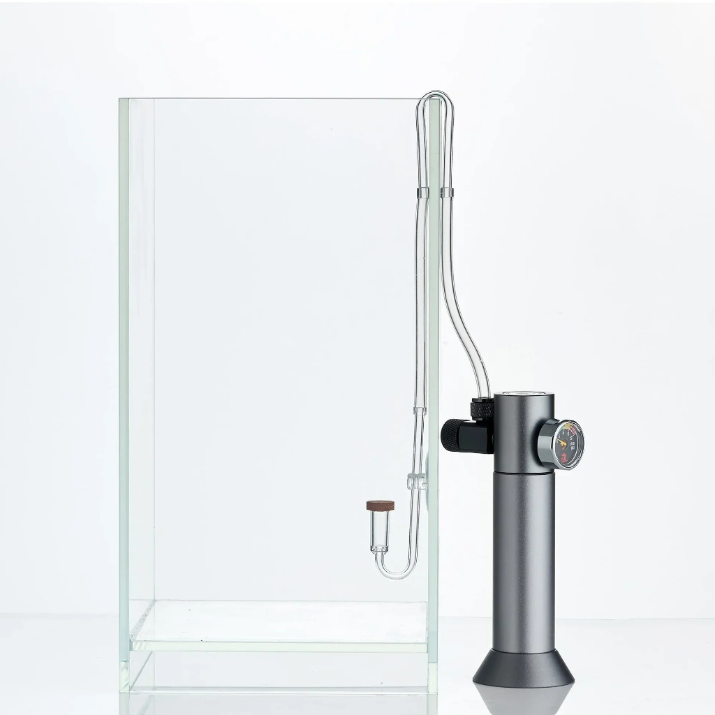 Chihiros Mini CO2 Regulator Kit Refillable Cartridge Aquascape Small ...