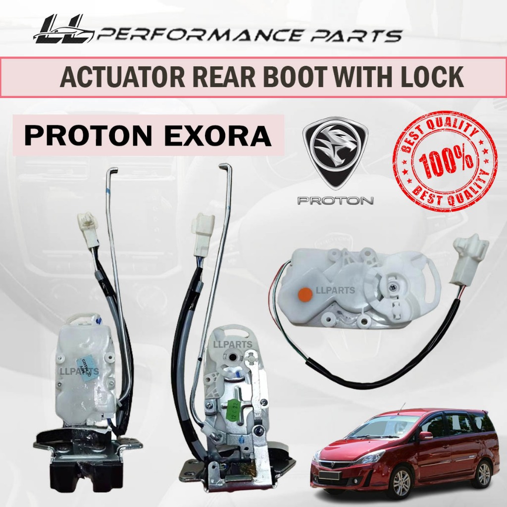 Original Proton Exora Rear Bonnet Actuator Assy With Lock Actuator Rear ...