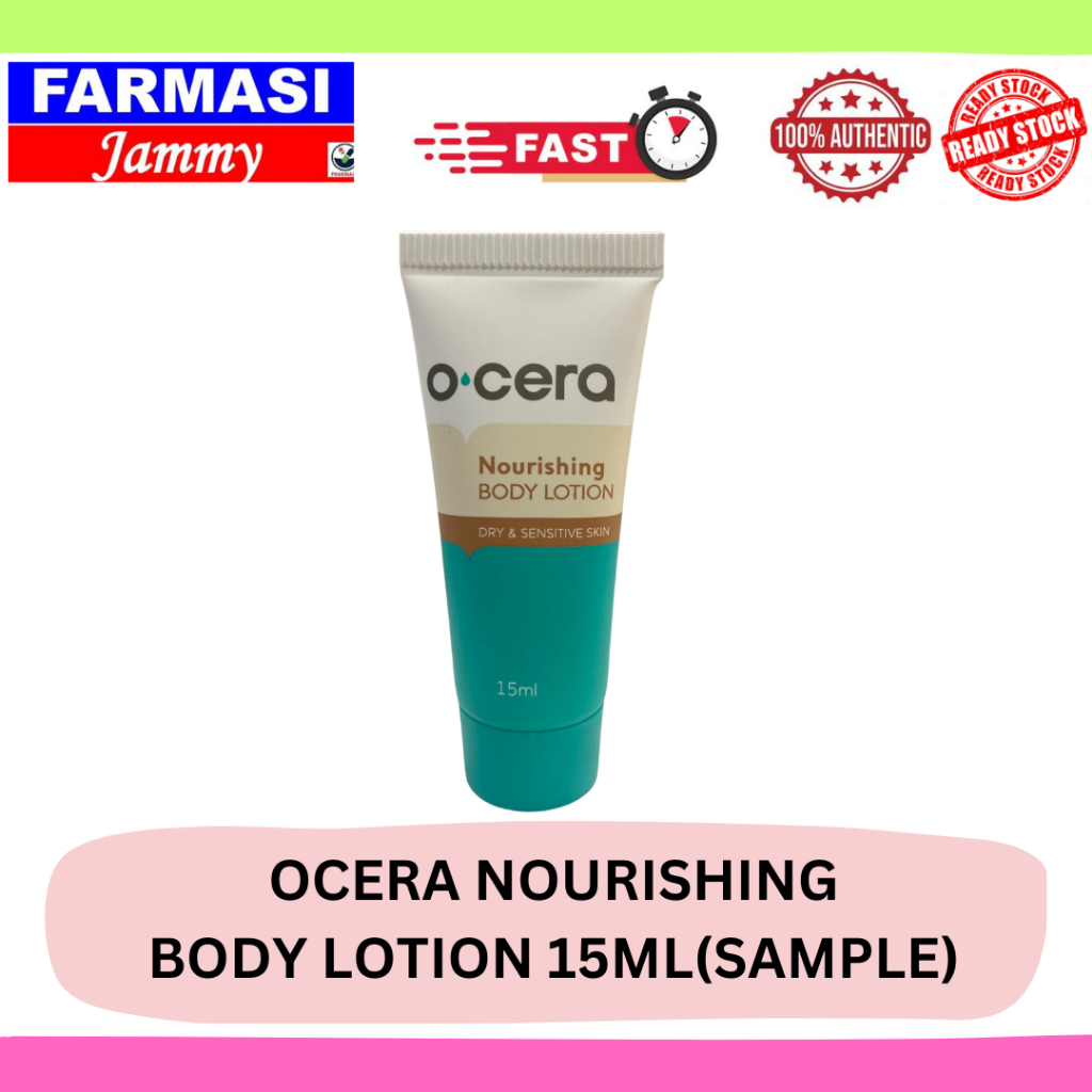 OCERA NOURISHING BODY LOTION 15ML(SAMPLE) | Shopee Malaysia