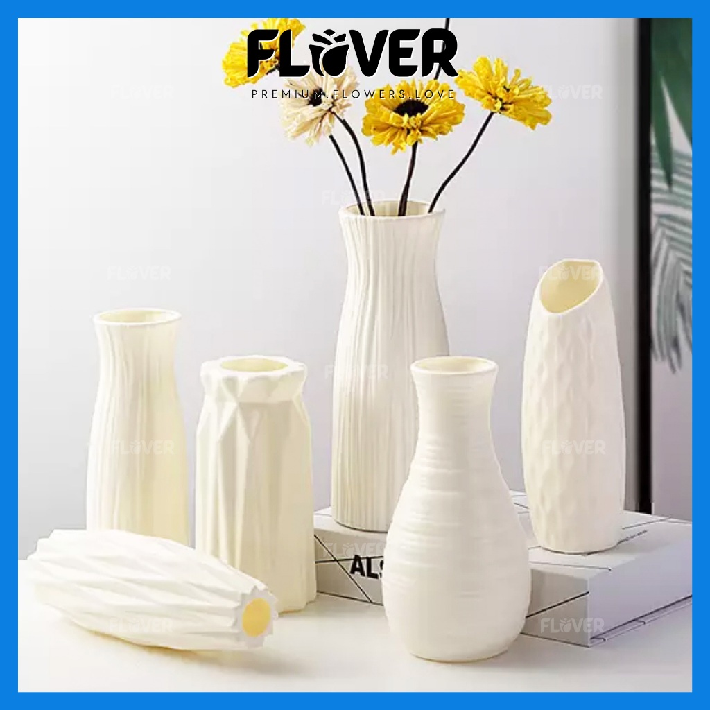 Unbreakable Plastic Vases Nordic Style | Flower Vase | Home Decorative ...
