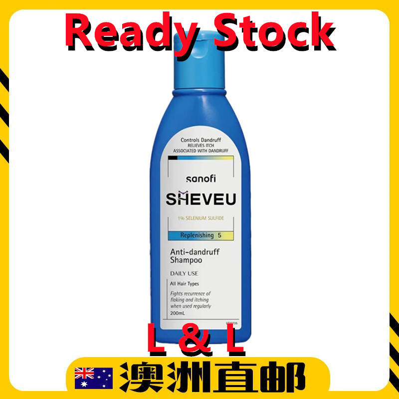Sanofi Sheveu Blue Replenishing 5 Anti-dandruff Shampoo Control ...