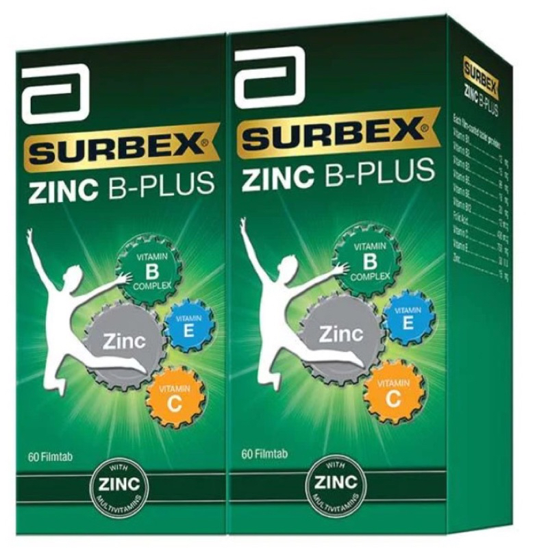 Surbex Zinc Plus (2 x 60's) / (1 x 60's) | Shopee Malaysia