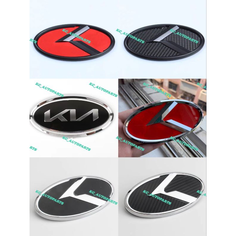 KIA EMBLEM FRONT REAR LOGO KIA FOR KIA K2 K3 K5 sorento forte BADGE ...