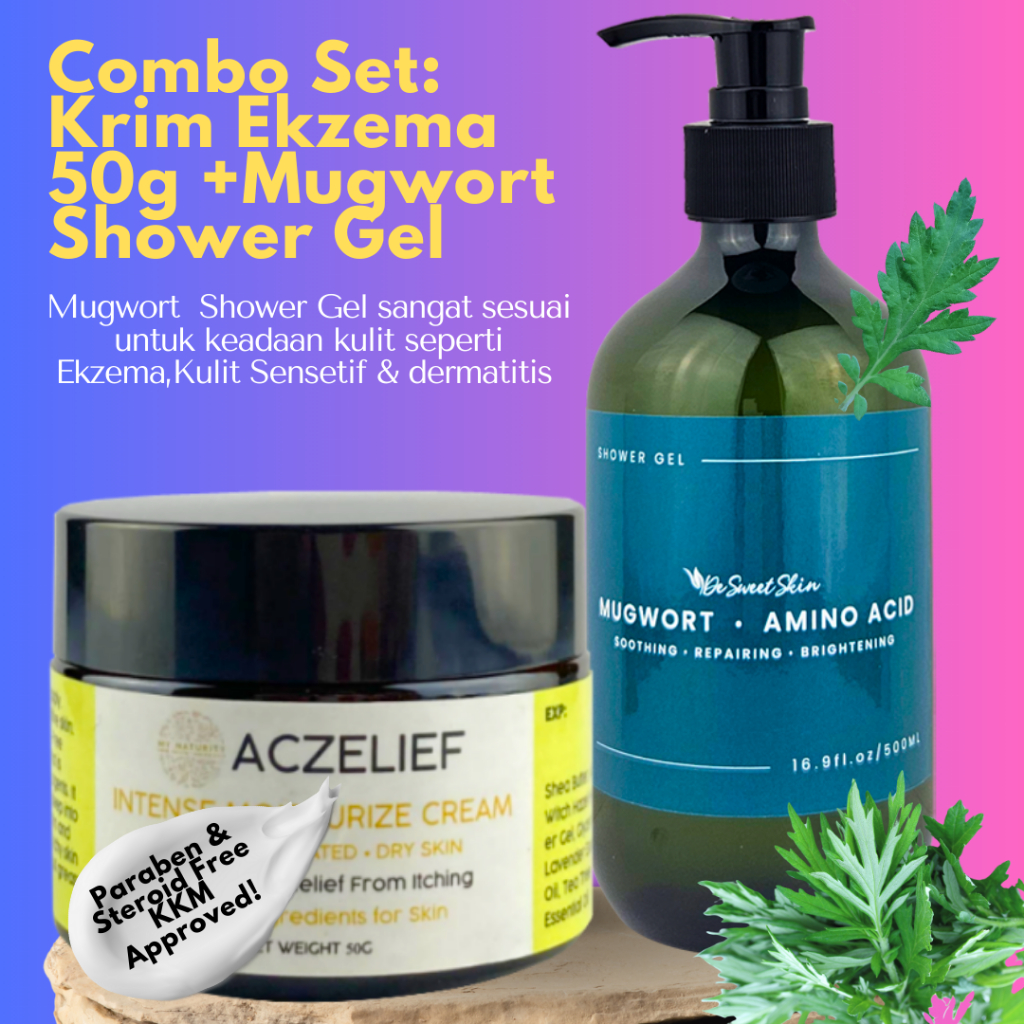 MyNaturity - Aczelief Eczema Cream 50g | Krim Ekzema Gatal -Gatal Kurap ...