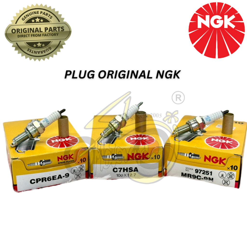 SPARK PLUG NGK ORGINAL 💯 C7HSA/MR9C-9N/CPR6EA-9 HONDA EX5/RSX/RS/DASH ...