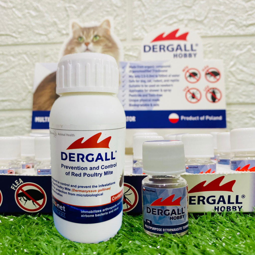 DERGALL HOBBY MULTIPURPOSE ECTOPARASITE WATER REFILL (5ML) | Shopee ...