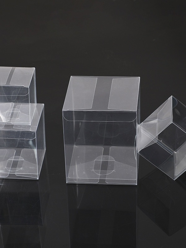 FLOWSY Pvc Gift Box Kotak Transparent Jernih 16 Size Square Easy ...
