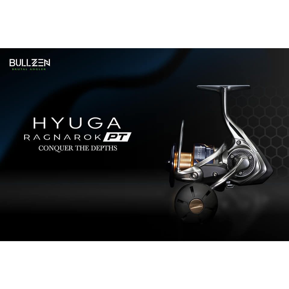 BULLZEN HYUGA RAGNAROK 2022 & HYUGA RAGNAROK PT 2024, SPINNING REEL ...