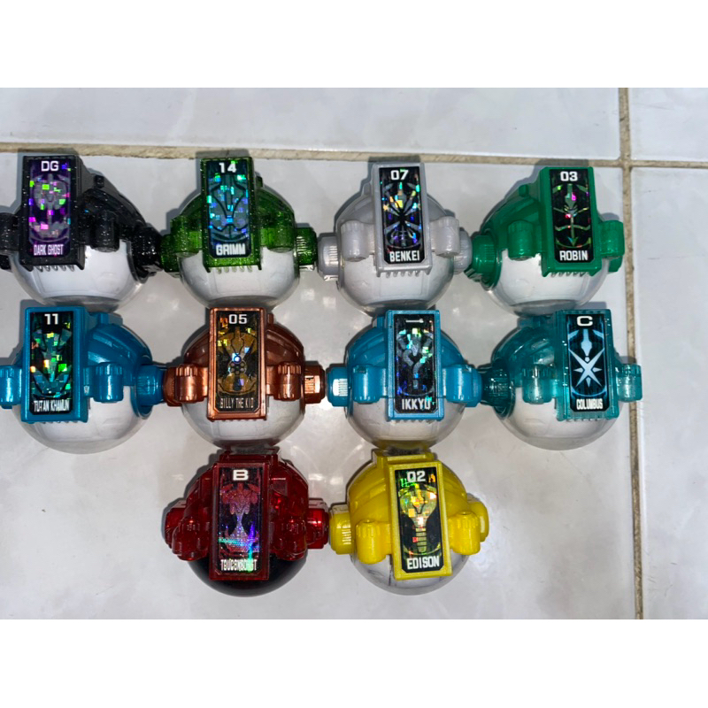 Bandai authentic Dx Kamen Rider Ghost Eyecons （Dx/Sg）｜ Specter ｜ Dark ghost｜ Mugen Damashii ...