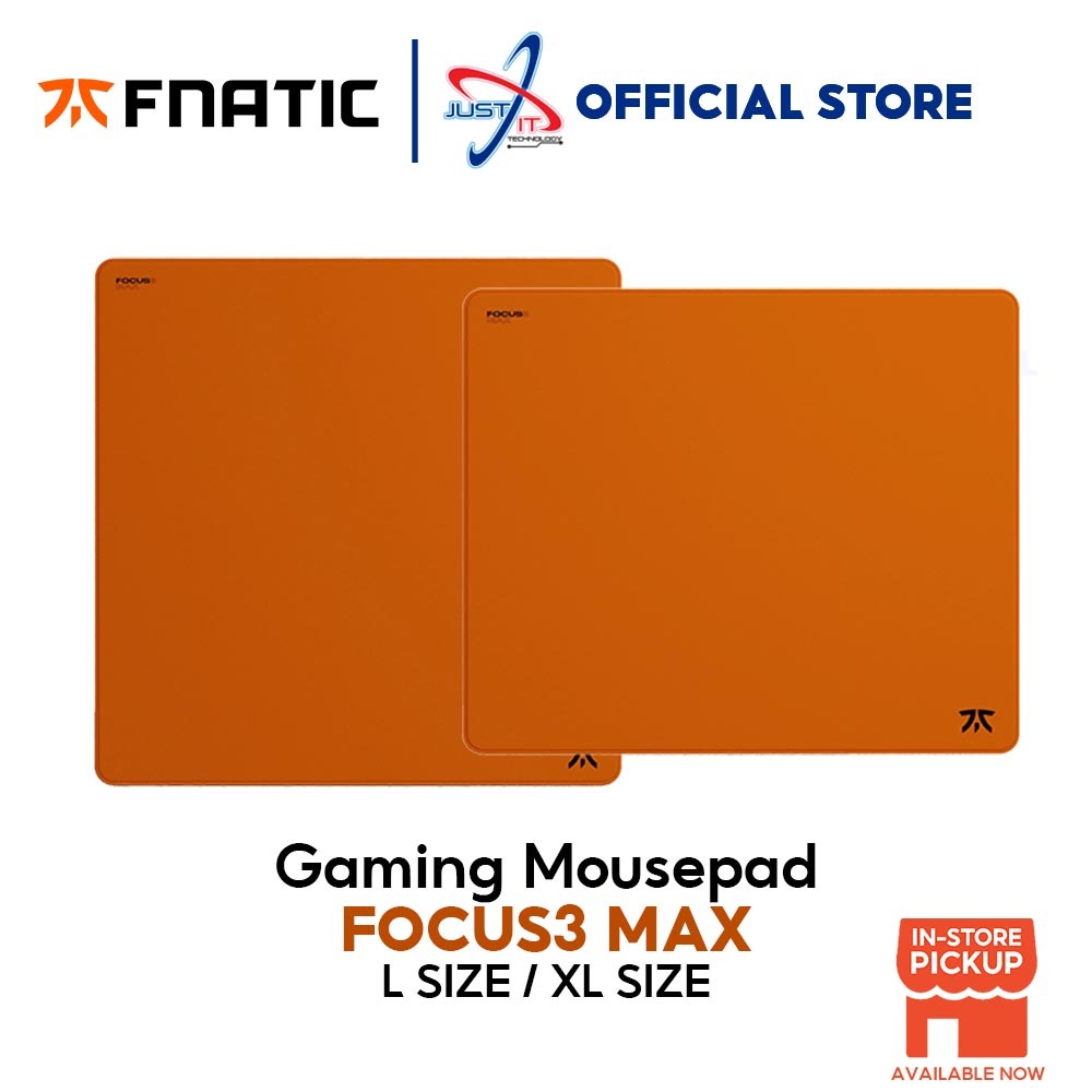 FNATIC Gear Focus 3 Max Cloth Gaming Mouse Pad - Size L/XL/Sunrise Orange | Shopee Malaysia