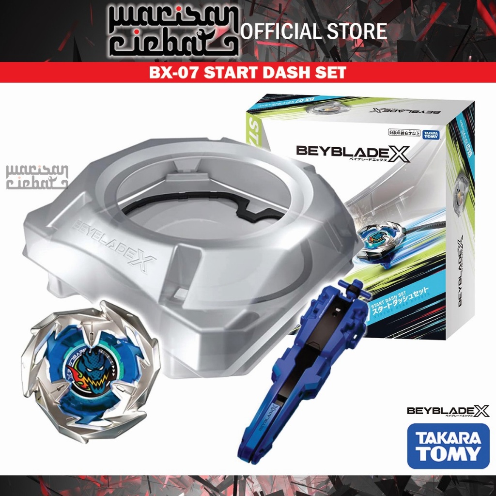Takara Tomy Beyblade X BX-07 Start Dash Set | Shopee Malaysia