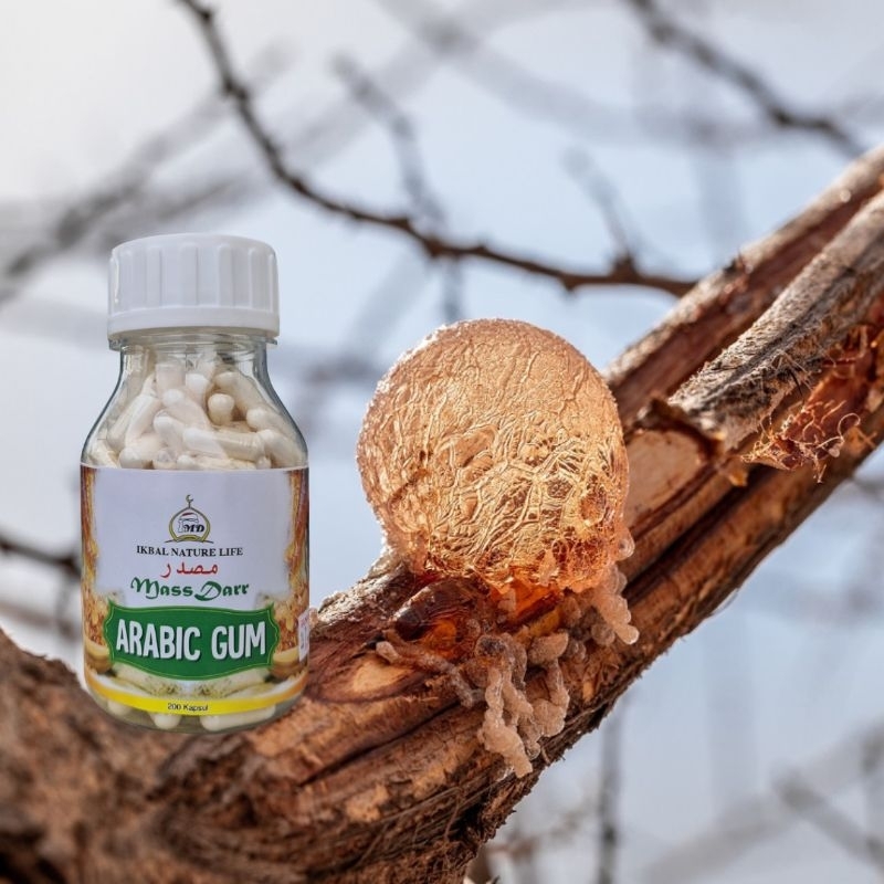 Mass Darr Original Arabic Gum in Capsul / Serbuk Getah Arab Kapsul ( Al ...