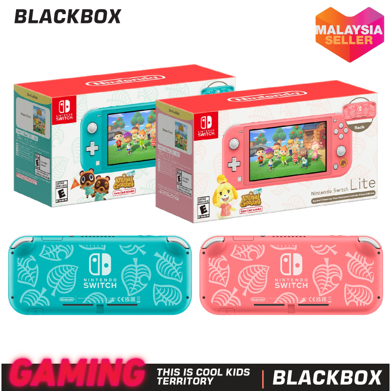 [Maxsoft Set] Nintendo Switch Lite Console Animal Crossing New Horizon ...