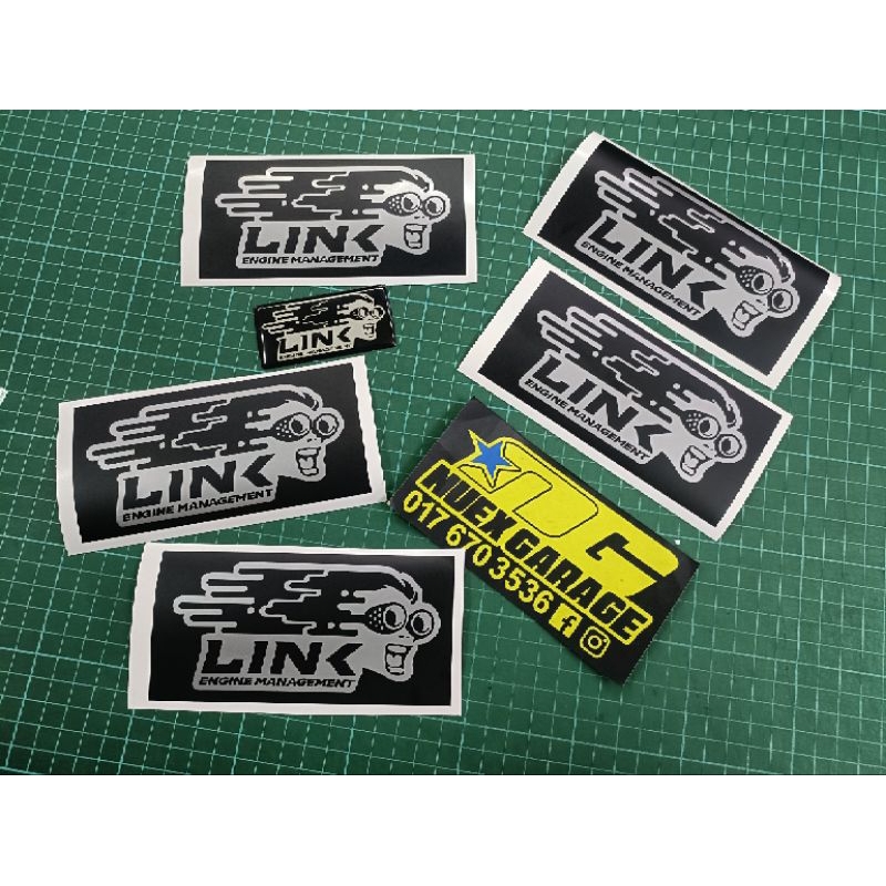 Link Ecu engine management sticker | Shopee Malaysia