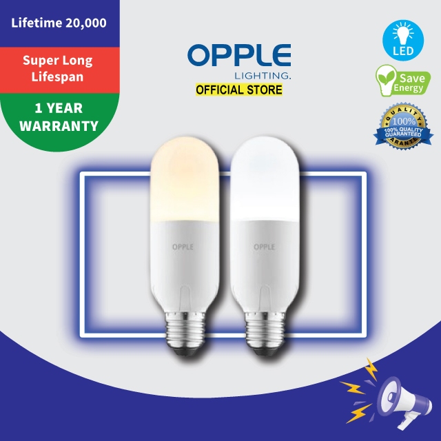 (CLEARANCE) OPPLE LED EcoMax Stick Bulb E27 8W/11W/13W - 3000K/4000K ...